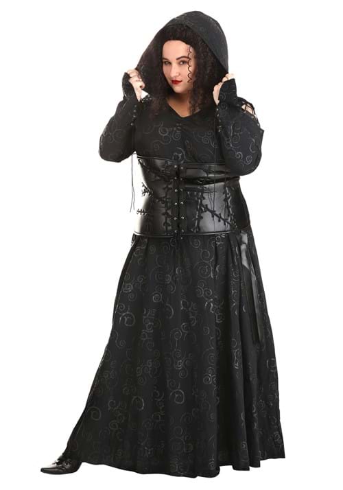 Plus Size Womens Deluxe Harry Potter Bellatrix Costume
