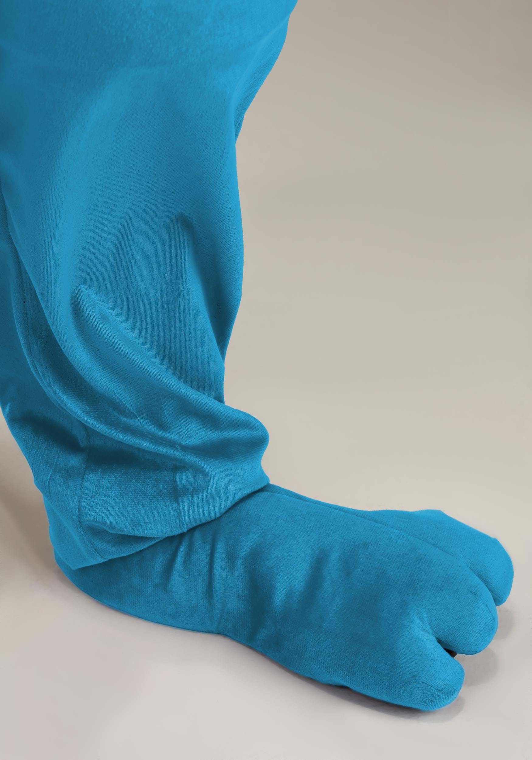 Blue Hungry Hungry Hippos Costume for Adults