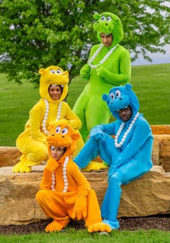 Blue Hungry Hungry Hippos Costume for Adults