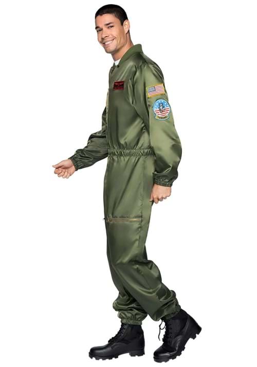 Top Gun Men's Parachute Flight Suit Costume