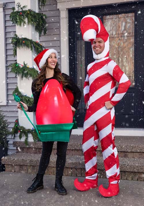 Christmas Light Bulb Adult Costume Adult Christmas Costumes