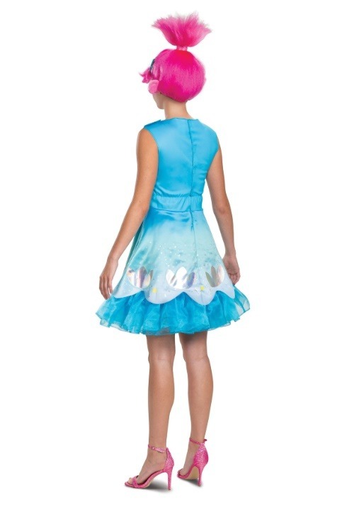 Women's Trolls World Tour Poppy Costume | Princess Poppy Halloween Costume