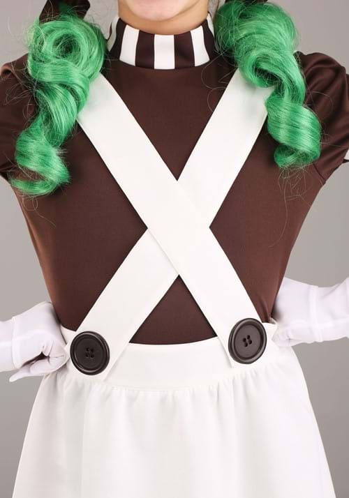 Girl's Chocolate Factory Worker Costume Dress