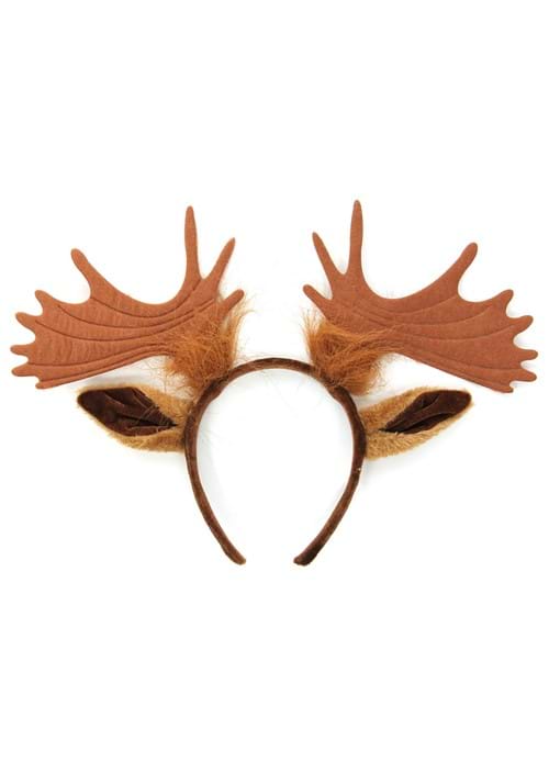 Moose Antlers & Ears Costume Headband