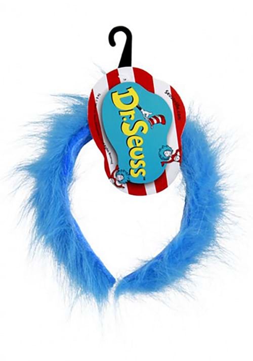 Blue Fuzzy Thing 1&2 Headband Costume