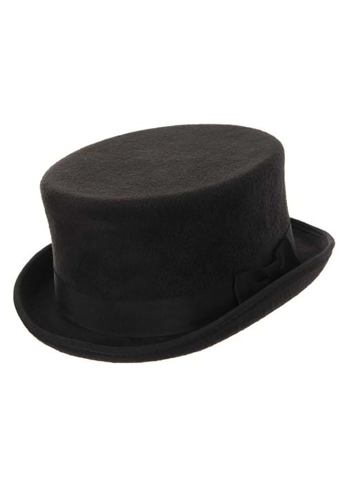 Black John Bull Top Costume Hat | Steampunk Costume Accessories