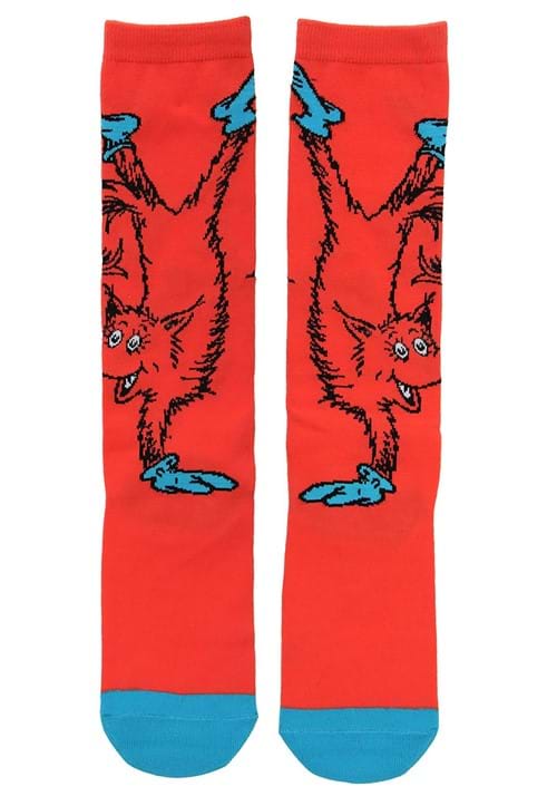 Adult Fox in Socks Knee High Costume Socks | Dr. Seuss Accessories
