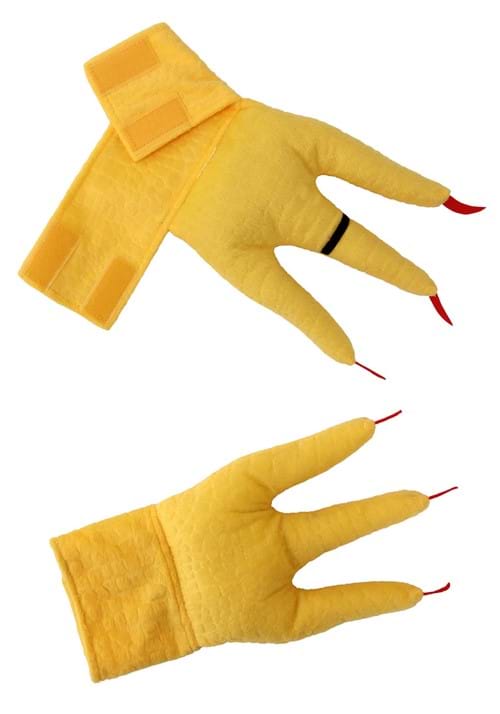 CreatureCuffs Chicken Adult Costume Feet | Chicken Accessories