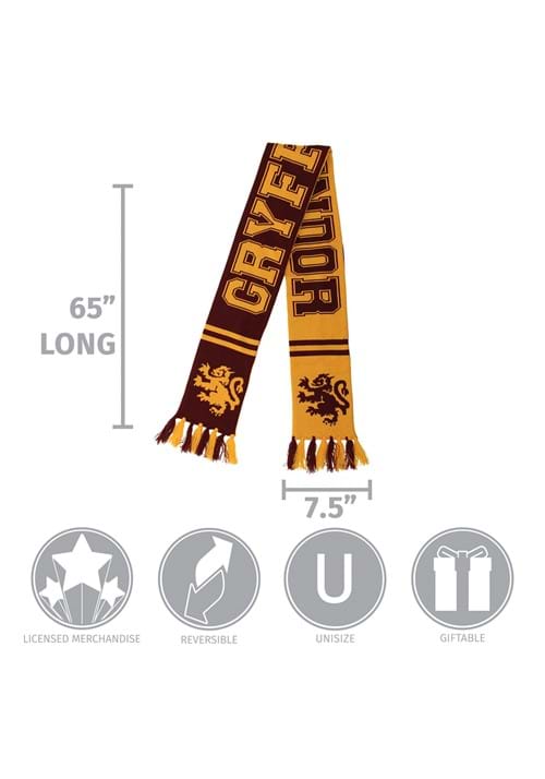 Gryffindor Reversible Knit Scarf | Harry Potter Accessories