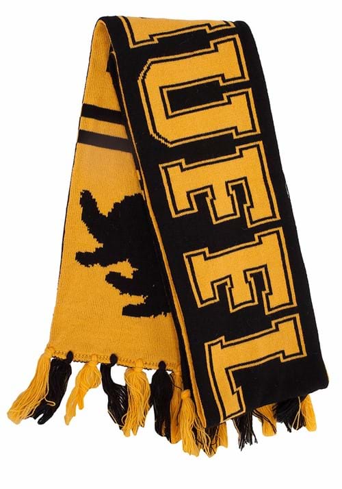Hufflepuff Hogwarts Reversible Knit Scarf