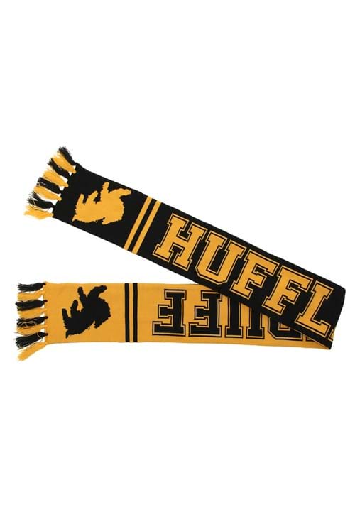 Hufflepuff Hogwarts Reversible Knit Scarf | Harry Potter Accessories