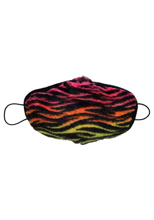 Neon Tiger Adult Face Mask | Animal Accessories