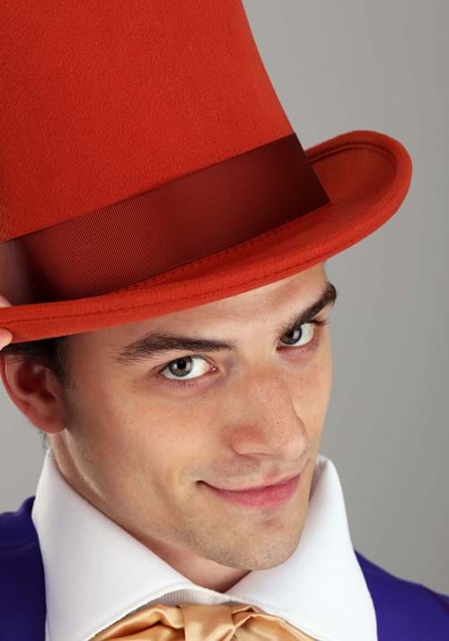 Authentic Willy Wonka Hat for Men | Costume Hat Accessories