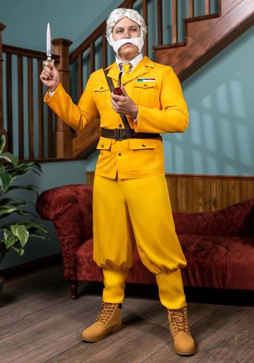 Colonel Mustard Clue Men's Costume | Board Game Costumes