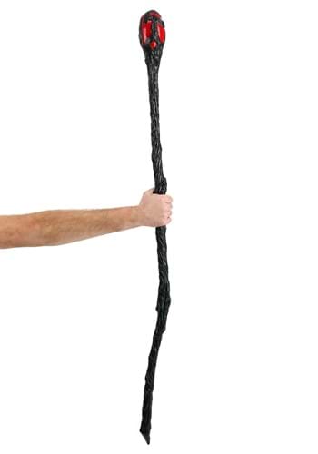 Warlock Red Weathered Staff