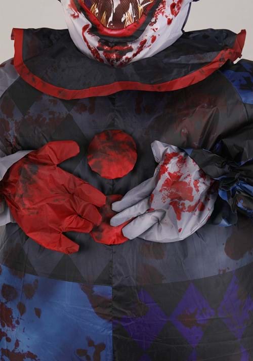 Scary Inflatable Clown Adult Costume | Inflatable Halloween Costumes