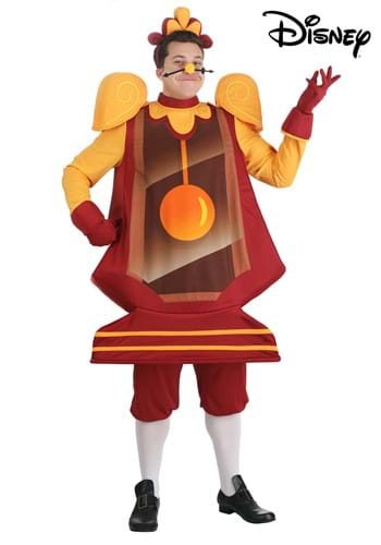 Men's Beauty and the Beast Cogsworth Costume