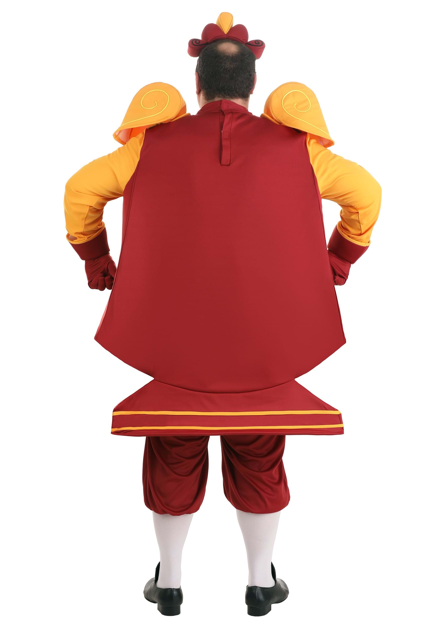 Plus Size Beauty and the Beast Cogsworth Costume