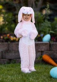Fluffy Pink Bunny Toddler Costume Fluffy Pink Bunny Toddler Costume