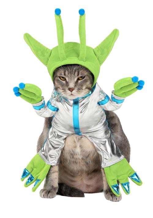 Green Alien Pet Costume | Halloween Pet Costumes