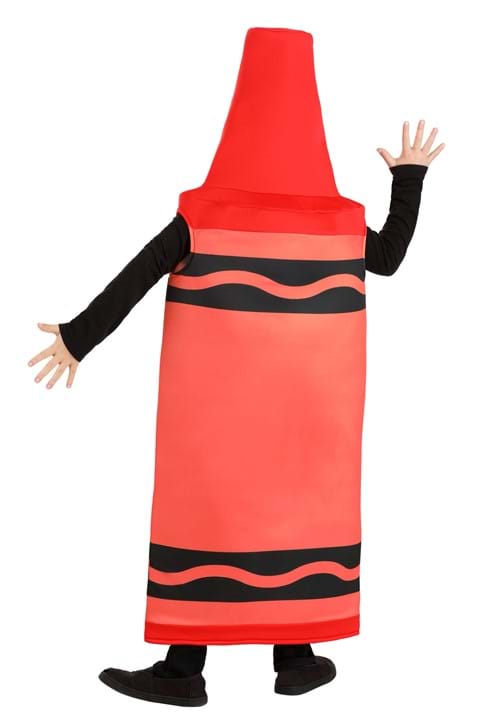Red Crayola Crayon Costume for Kid's