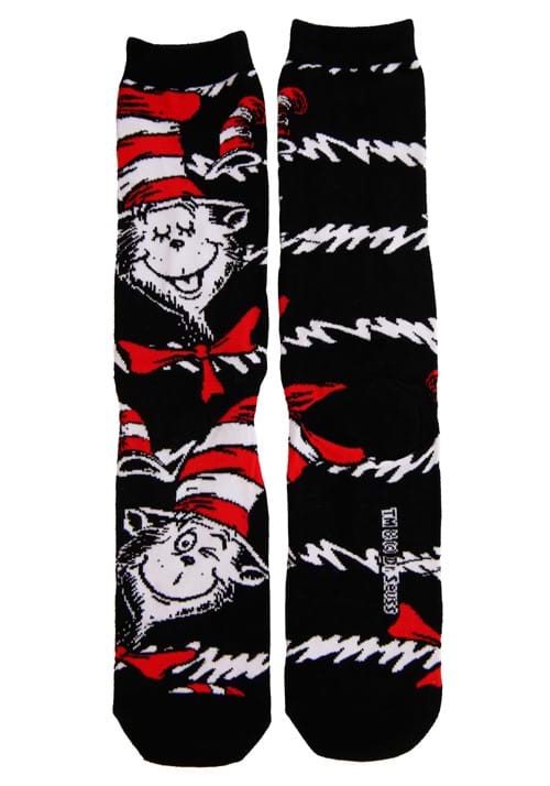 The Cat in the Hat Adult Crew Sock Set for Adults