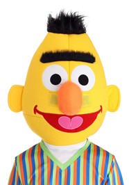 Plus Size Sesame Street Bert Adult Costume Plus Size Sesame Street Bert Adult Costume