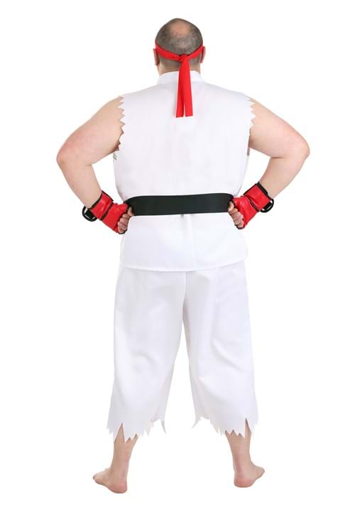 Plus Size Street Fighter Ryu Costume for Men