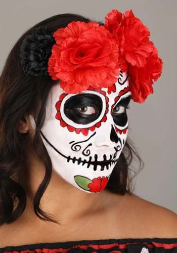 Plus Size Womens Sugar Skull Costume