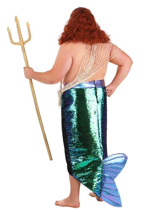 Plus Size Men's Salty Merman Costume | Plus Size Mermaid Costumes