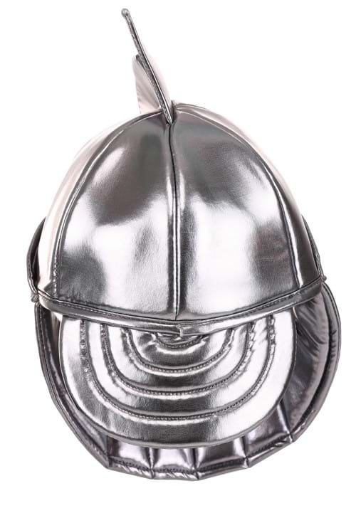 Silver Knight Costume Soft Helmet | Historical Accessories