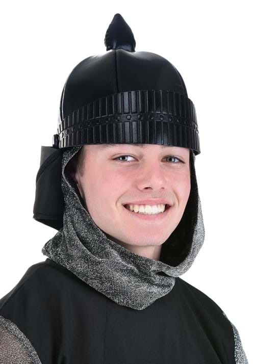 Foam Black Knight Costume Helmet | Medieval Accessories