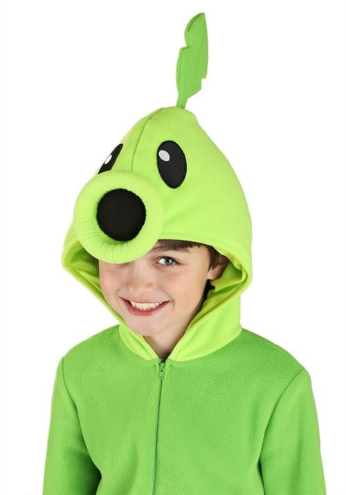 Plants vs Zombies Peashooter Onesie Costume for Kids | Video Game Costumes