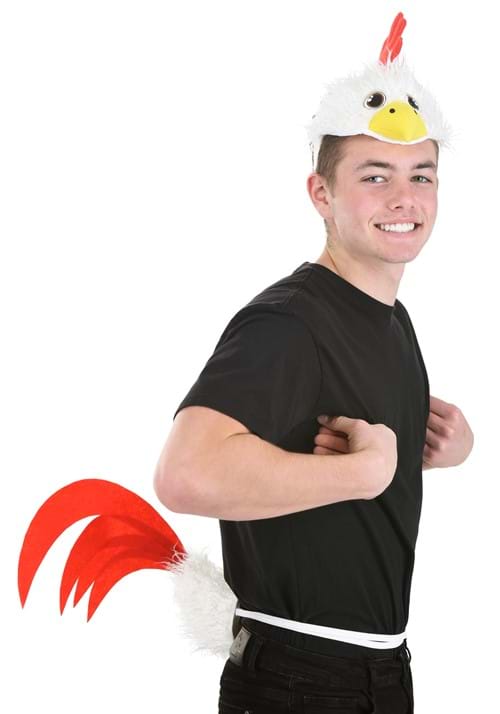 Chicken Soft Headband & Tail Costume Kit | Chicken Costumes