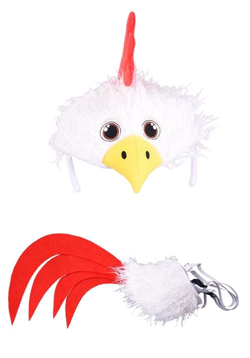 Chicken Soft Headband & Tail Costume Kit | Chicken Costumes