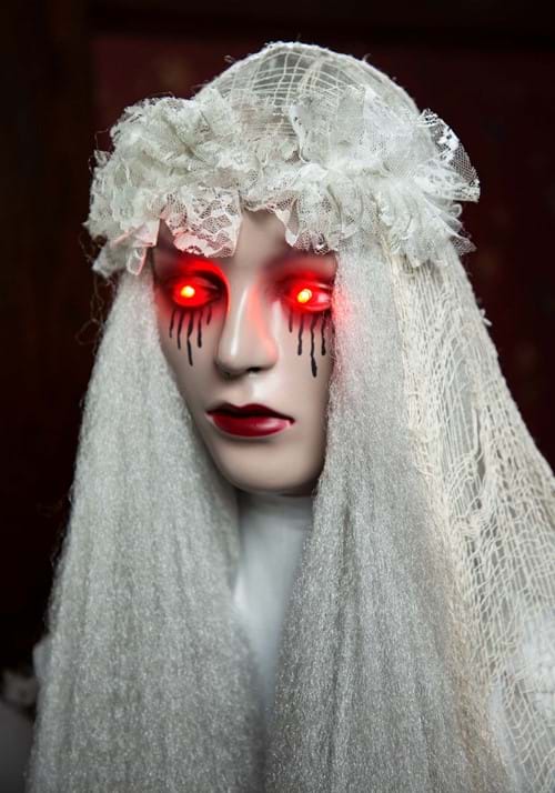 5.5FT Life-Size Venetian Victoria Standing Ghost Girl Decoration