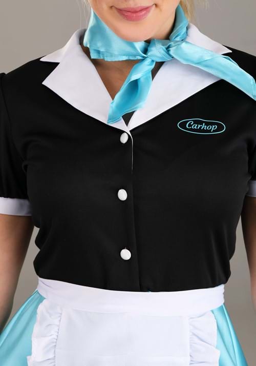 Car Hop Waitress Women's Costume | 50s Costumes
