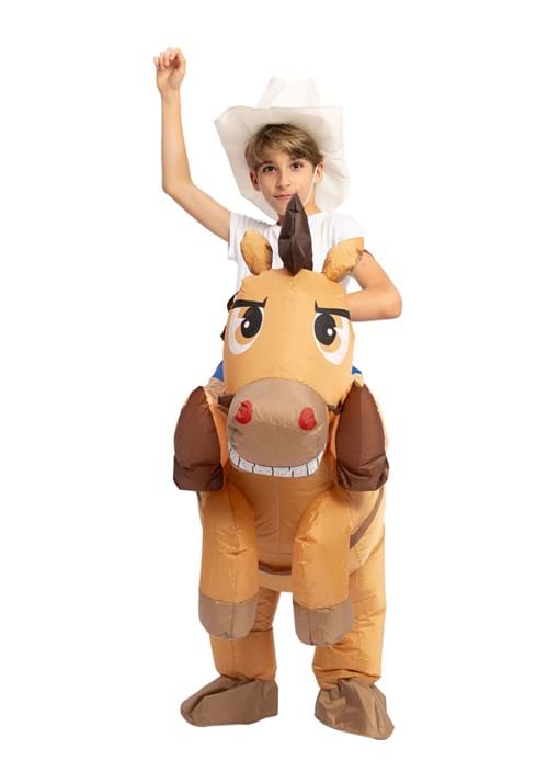 Kids Inflatable Horse Ride-On Costume