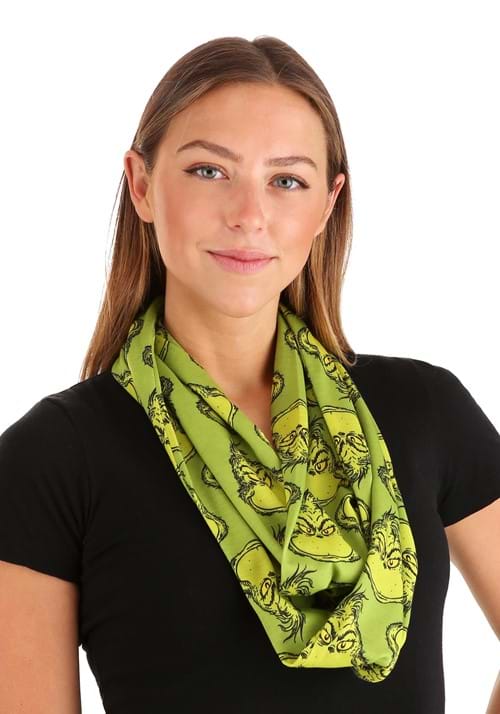 Dr. Seuss: The Grinch Women's Jersey Scarf