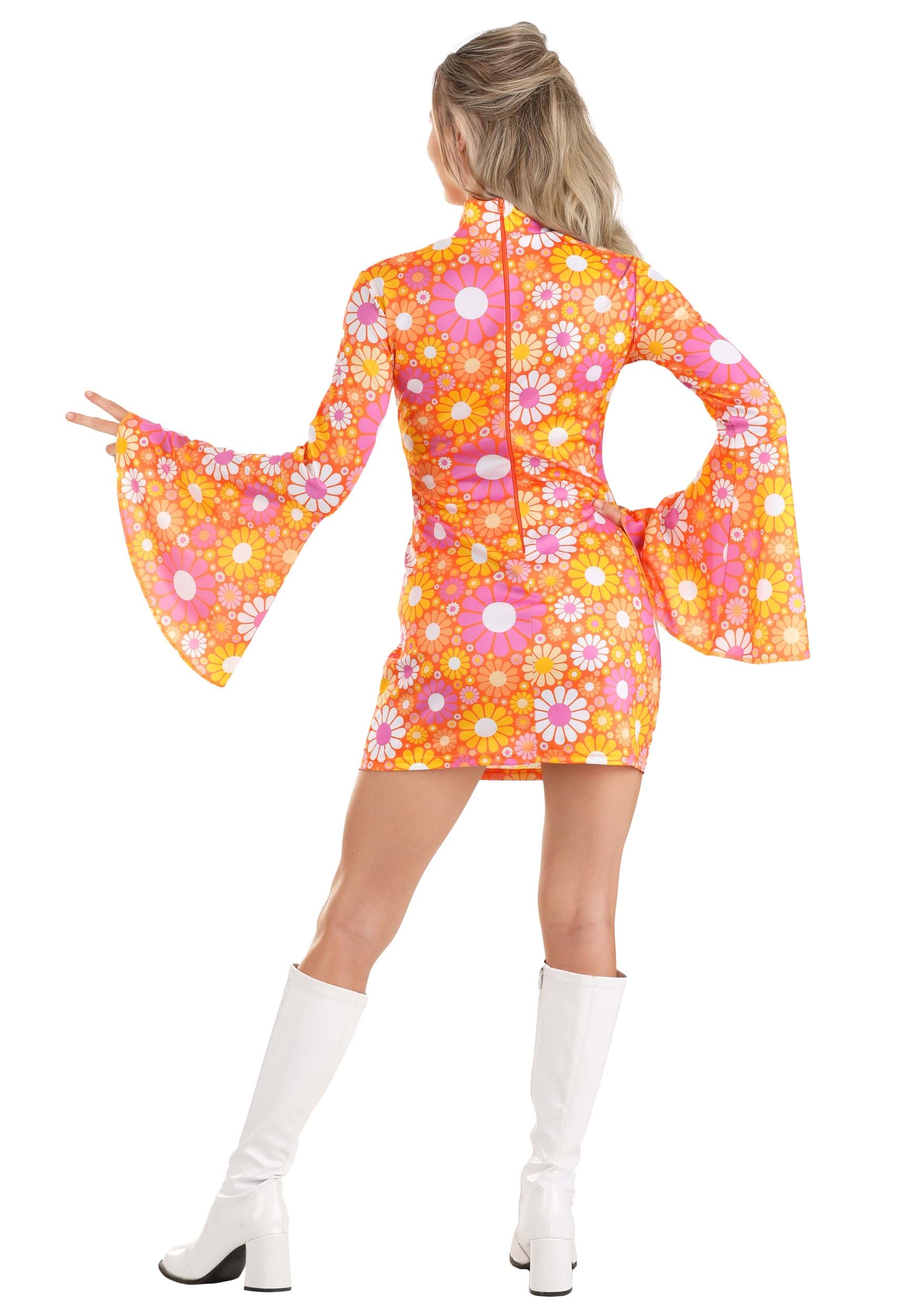Women's Far Out Flower Costume Dress