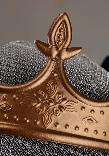 King Arthur Costume Hood with Crown