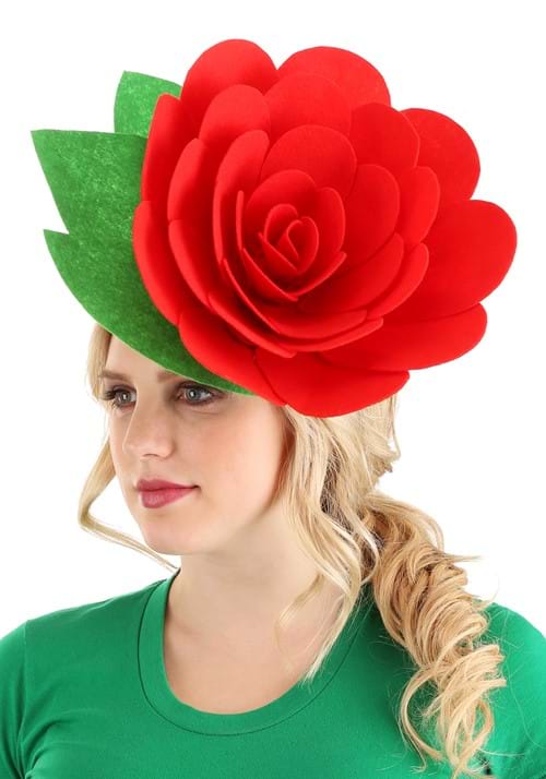 Rose Flower Costume Headband