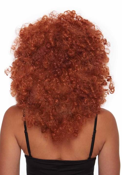 Red Women's Curly Wig