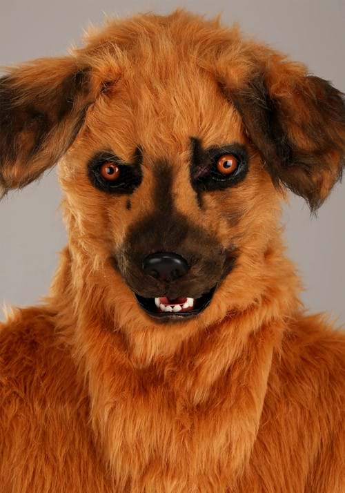 Dog Mascot Suit for Adults with Mouth Mover Mask