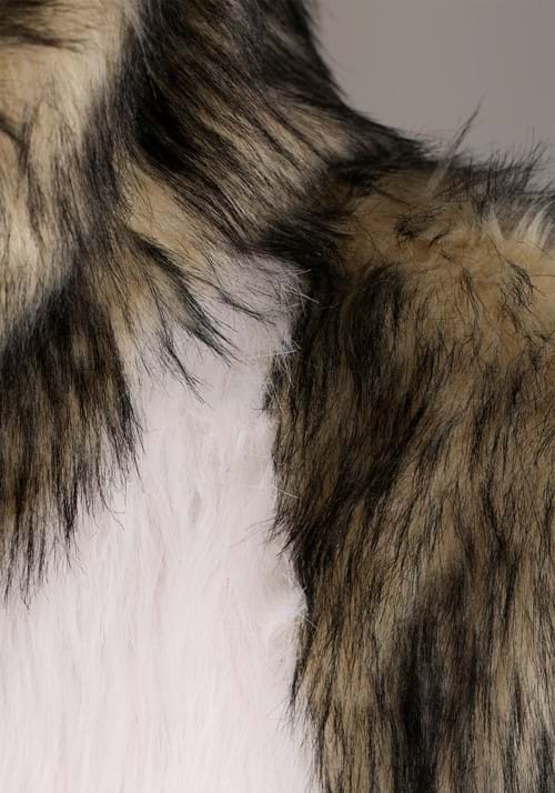 Adult Wolf Mouth Mover Mask Mascot Costume