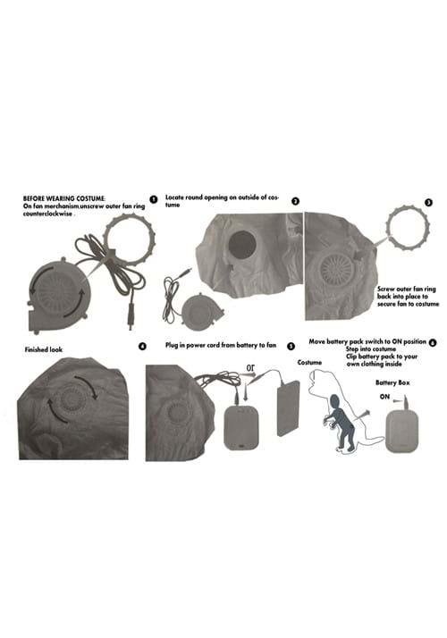 Nightmare Before Christmas Mayor Inflatable Costume for Adults | Disney ...