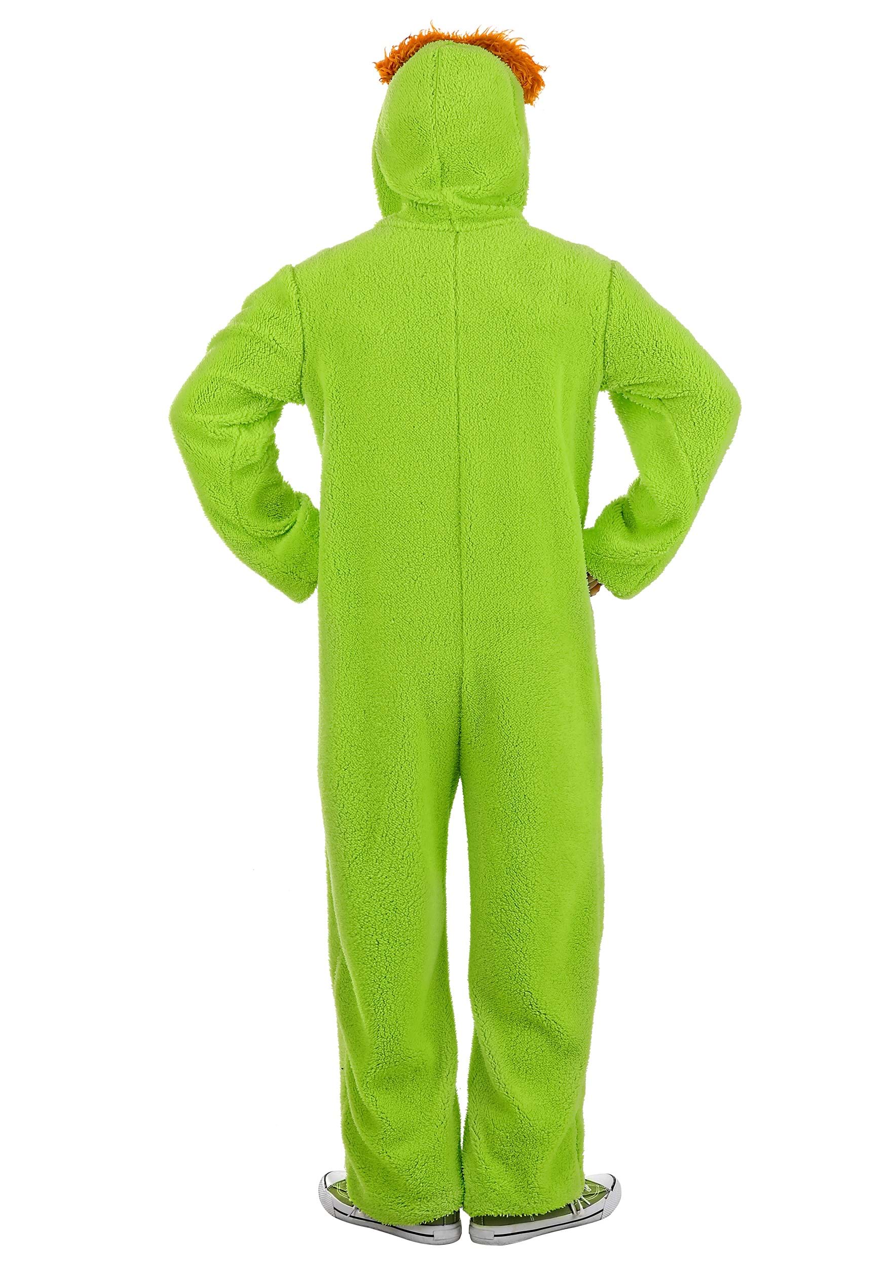 Oscar the Grouch Costume Onesie for Adults