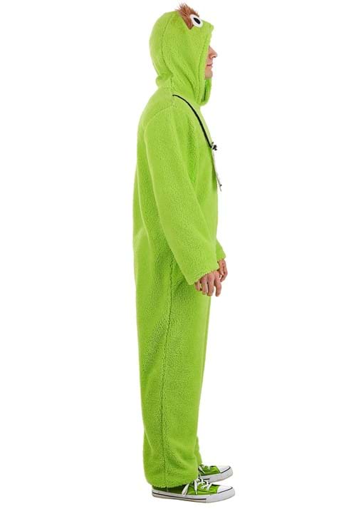 Oscar the Grouch Costume Jumpsuit for Adults