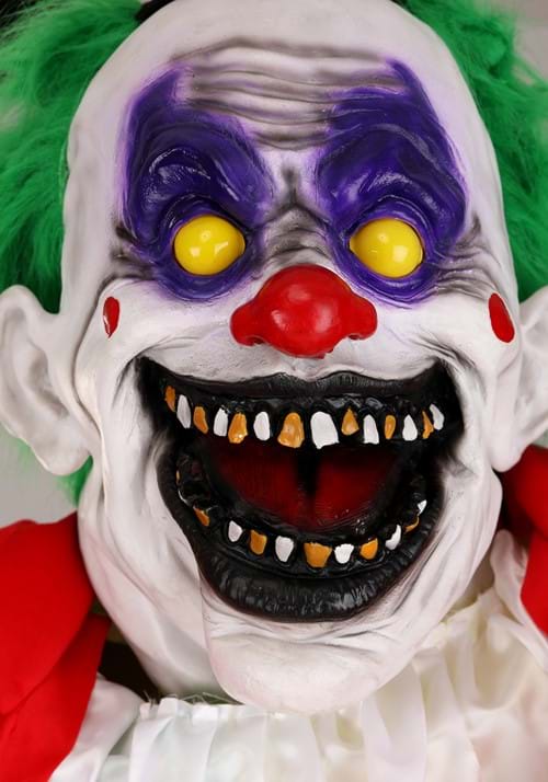 6FT Animated Scary Surprise Evil Clown Prop | Evil Clown Decorations