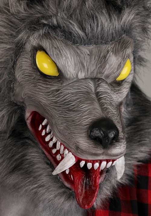 6FT Animated Classic Werewolf Halloween Prop | Werewolf Decorations